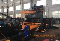 China Hot selling scraped car ELV baler abandoned cars  used car junk car Semi-automatic baling machine for sale