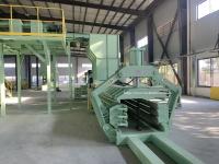 China Automatic  scrap paper baler cardboard baling press machine carton box baler in stock for sale