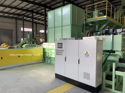 China Chinese supply plastic films baler PET bottles plastic pallets used clothes cartons baling machine for sale