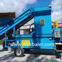 China Straw bagging machine Hay baling press machine baler machine for agriculture for sale