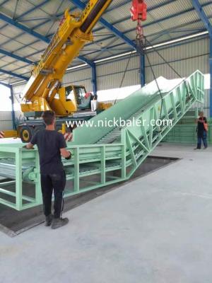 China Scrap paper press machine waste paper carton cardboard compactor scrap book baler for sale
