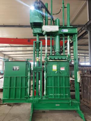 China Used paper bagging machine old clothes compress machine paper packer for sale