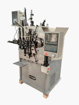 China 2axles CNC Spring Machine User Friendly 0.06-0.8mm Coil Spring Making Machine for sale