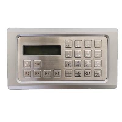 China ISO90001 Metal Button Keyboard For Fuel Dispenser In Gas Station for sale