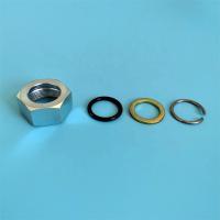China Custom 25mm SS304 Hex Jam Nut Pipe Swivel Joint For LPG Dispenser Pump Machine for sale