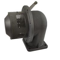 China Bernet HDF100FS Discharging Flanged Foot Valve 150mm For Petrol Tank for sale