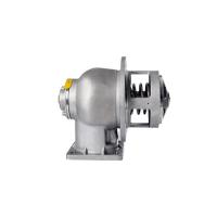 China Stainless Steel Fuel Tank Foot Valve 5 Inch HDF100FAS For Discharging Oil for sale