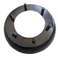 China Flanged type Tank Truck Parts Bottom Valve 3inch DN80 for sale