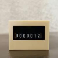 China Highly sensitive 6+1 digit mechanical cumulative mechanical totalizer for fuel dispenser in petrol gas station for sale