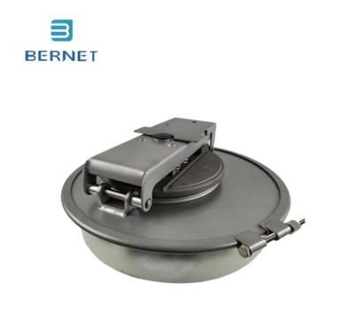 China Bernet MC460C High Pressure Resistance Carbon Steel Type Manhole Cover for Fuel Tanker for sale