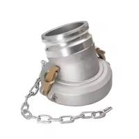 China Steel Tank Truck Parts Fuel Tanker Delivery Bj64/62.5/63/64s Hose Coupler 4 Inch for sale