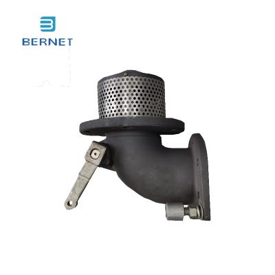 China Bernet HDF80FS Aluminum Alloy Durable Pneumatic Emergency Bottom Valve for Tank Truck for sale