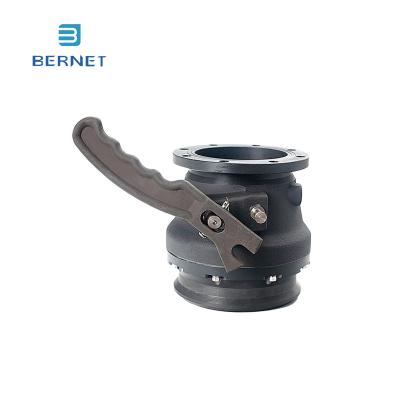 China Bernet API01 Aluminum Alloy High Flow Rate Unloading Valve Adaptor Valve for Fuel Tank Truck for sale