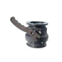 China Bernet API01 Aluminum Alloy High Flow Rate Unloading Valve Adaptor Valve for Fuel Tank Truck for sale