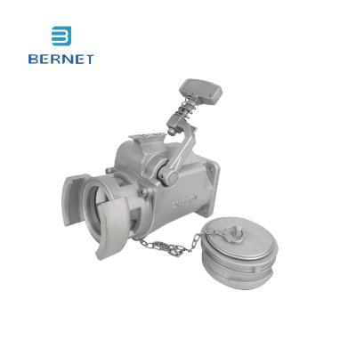 China Bernet API03 Portable Operation Aluminum Alloy Unloading Valve Adaptor Valve for Tanker for sale