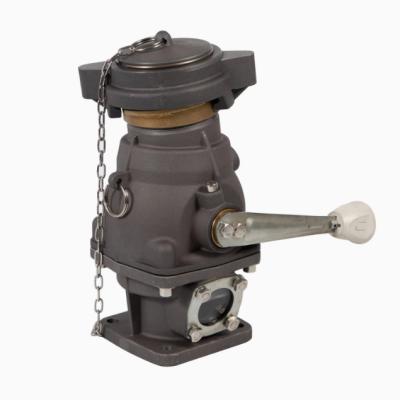 China Bernet API04 High Flow Rate Lightweight Unloading Valve Adaptor Valve for Fuel Tanker for sale