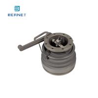 China Oil Tanker Bottom Loading Aluminum Alloy Adaptor Valve with Durable Structure Shut Valve for sale