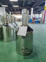China Bernet 100L Stainless Steel Table Type Mt100SD Metering Tank for Gas Station for sale