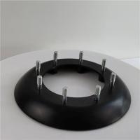 China Bernet Durable Iron Steel 8 holes Bottom Valve Flange for Fuel Tanker for sale