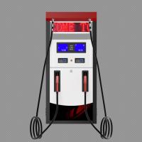 China Bernet High Flow Rate High Hose Standard Chassis 4 Nozzles Fuel Dispenser for Gas Station for sale