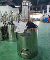 China 50L Large Capacity Carbon Steel Anti-Corrosion Industrial Measuring Can for Gas Station for sale