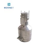 China 10L Stainless Steel Handheld External Scale Wide Mouth Measuring Tank for gas station for sale