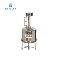 China 20L Stainless Steel Industrial Liquid Measuring Tank with Base Measuring Can for Gas Station for sale