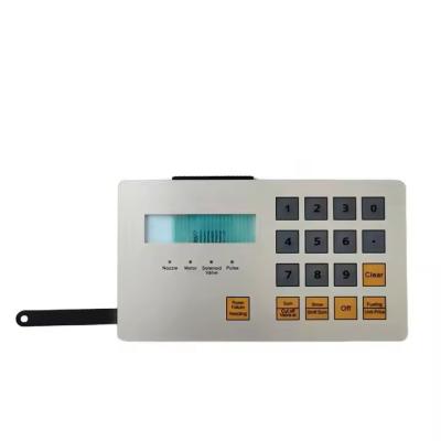 China Bernet Brand 17-Keys Waterproof Membrane Control Button Electric Power Keypad for Fuel Dispensers for sale