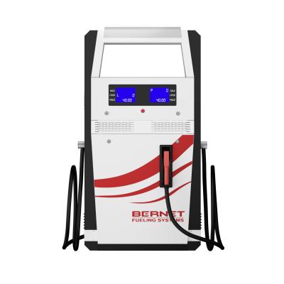 China Bernet Factory Supply Double Nozzles High Flow Rate Fuel Dispenser for Gas Station for sale
