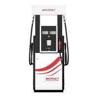 China Bernet Top Refueling Double Nozzles Fuel Dispenser for Gas Station for sale