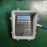 China Bernet 22 Keys Smart Stainless Steel Vertical Keyboard for Fuel Dispenser for sale