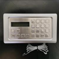 China Bernet 22-key Stainless Steel Durable Keypad for Fuel Dispenser for sale