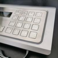 China Bernet 22-key Stainless Steel Durable Keypad for Fuel Dispenser for sale