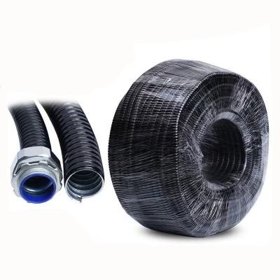 China High Flexibility Plastic Coated Metal Hose -40°C To 120°C Temperature Range Metal and Plastic Covered for High Temperature for sale