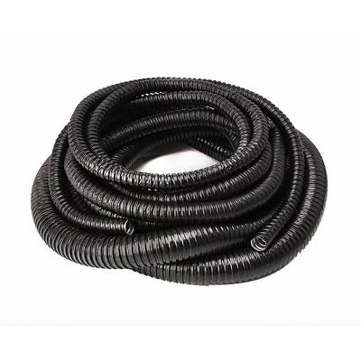 China Wavy Shape Plastic Wrapped Flexible Metal Conduit For Durable Industrial for sale