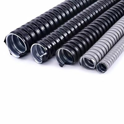 China Fireproof 2 Inch Flexible Metal Conduit Plastic Coated Pvc Coated Steel Conduit for sale