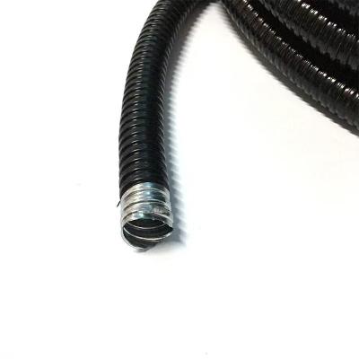 China Fireproof Plastic Wrapped Liquid Tight Steel Flexible Conduit For Industrial And Commercial for sale