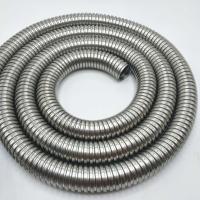 China Wavy Shape Structure Plastic Coated Metal Hose for High Corrosion Resistance and Plastic Coating for sale