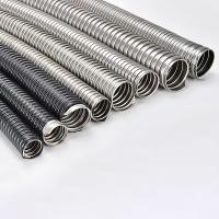 China High Flexibility Pvc Flexible Conduit Pipe With Plastic Thickness Of 0.5-2mm for sale