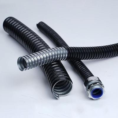 China 0.2-0.5mm Thickness Flexible Pvc Coated Galvanized Conduit With High Abrasion Resistance for sale