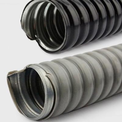China High Flexibility Flame Retardant Pvc Coated Metal Flexible Conduit For Industrial And Easy Maintenance for sale