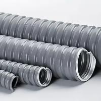 China Liquid Type Flexible Metal Conduit Strong Tensile Strength In Black Grey White For Versatile Wiring Solutions for sale