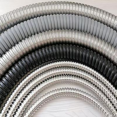 China Threaded Hose Connection Flexible Metal Conduit with 625PSI Pressure Rating and Heavy-Duty Metal Inner Core for sale