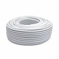 China Corrugated Electric PVC Coated Flexible Hose / Threaded 3 4 Liquid Tight Conduit for sale