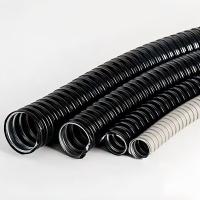 China Electric Cable Wire Protection Flexible Metal Conduit With Activity Bending 10°-30° And Flange Connection for sale