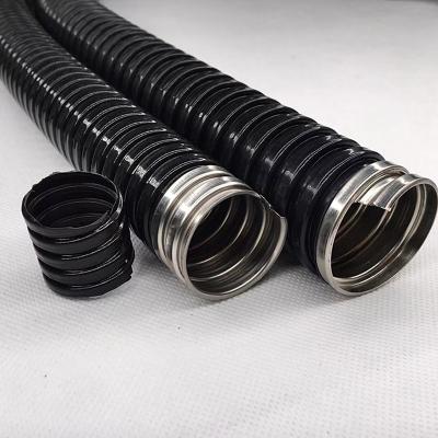China Corrugated Metal Inner Core Flexible Metal Conduit For 625PSI Pressure In Industrial Settings for sale