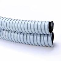 China UV Resistant Black Plastic Coated Metal Hose For Durable Pvc Coated Steel Conduit for sale