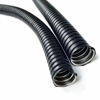 China Chemical Resistant PVC Coated Flexible Hose 150PSI Pressure Rating 50 Feet Length for sale