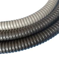 China Industrial Grade PVC Coated Flexible Hose with PVC Coating Material 50 Feet Length and Metal Construction for sale