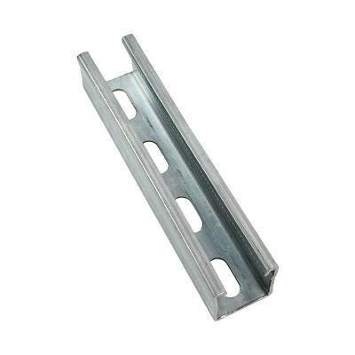 China 20mm Curl Width C Shaped Steel For Construction And Infrastructure Metal Strut Channel for sale